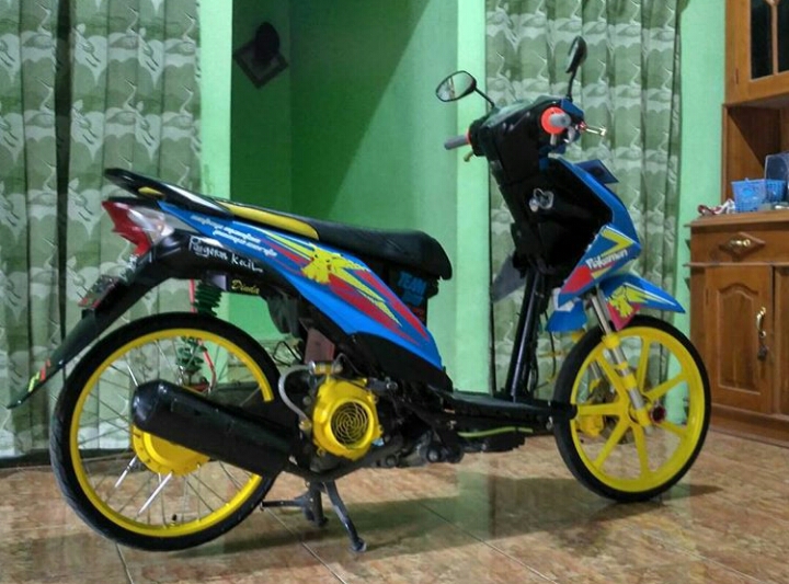 21 Foto Modifikasi Honda Beat FI Terupdate