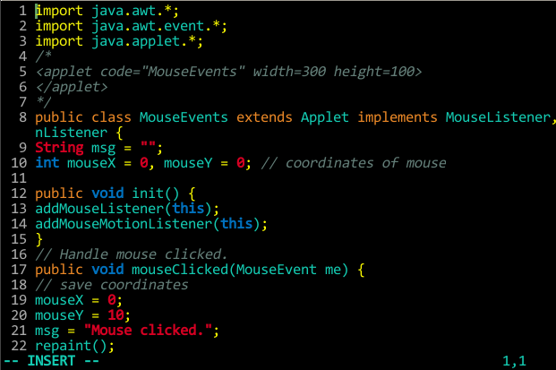 Improving The Syntax Highlighting In Vimgvim ~ Unix Roots