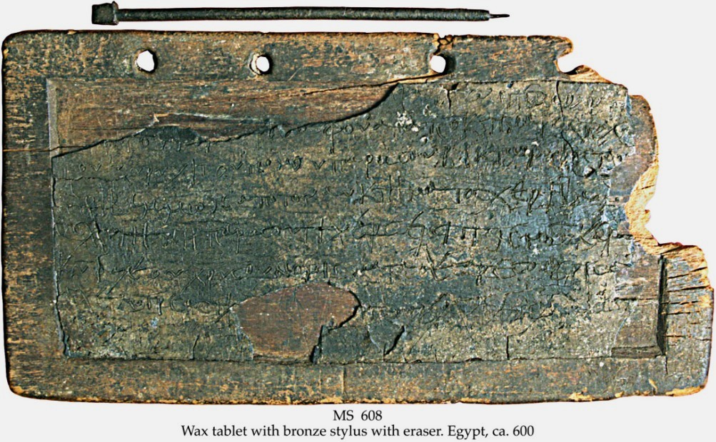 papelmarcante: Tabuletas de Cera