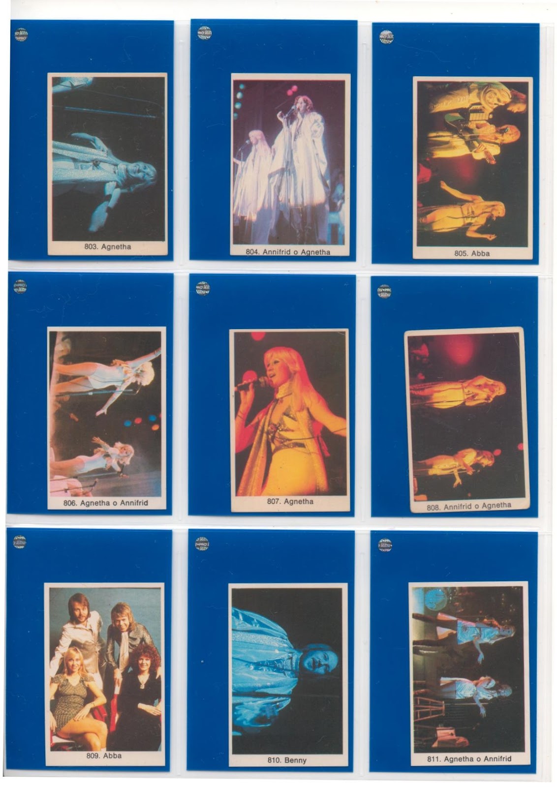 ABBAFanatic: ABBA Swedish Trading Cards - Filmisar