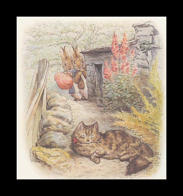 Painting of Beatrix Potter artist, Beatrix Potter paintings
