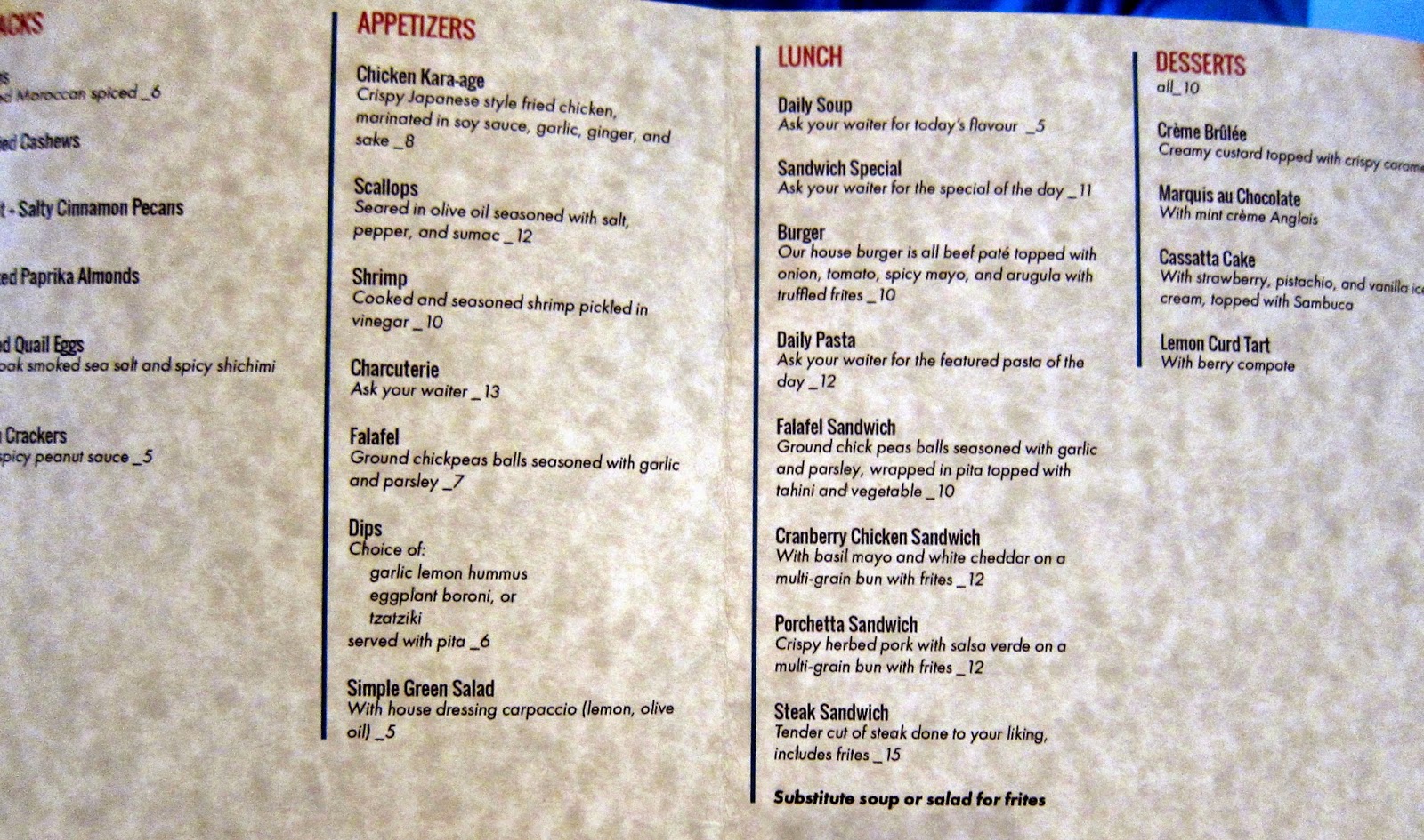 Flavourful Saskatoon, Nov. 17, 2014