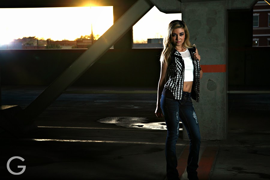 Wedding and Portrait Photography: Parking Garage Fashion Shoot