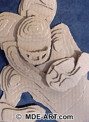 1000+ images about Cardboard reliefs on Pinterest | Cardboard art ...