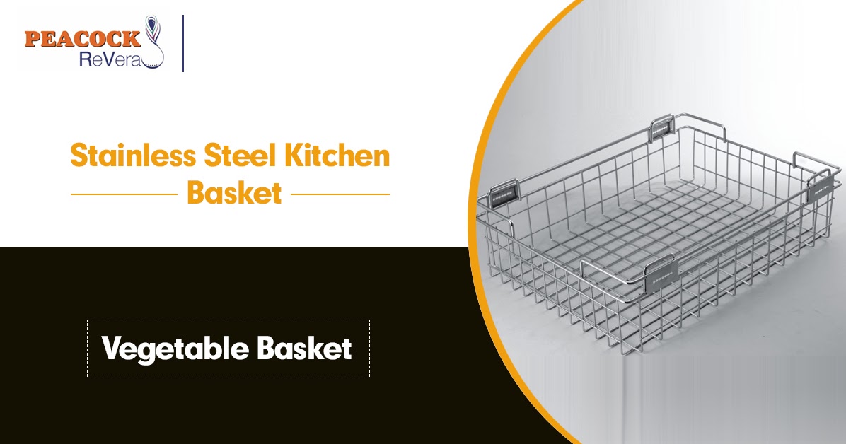 Purchase Stainless Steel Kitchen Baskets for Modular Kitchen