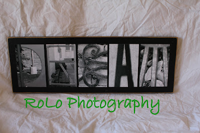 RoLo Photography: Alphabet Word Art - 5 letters