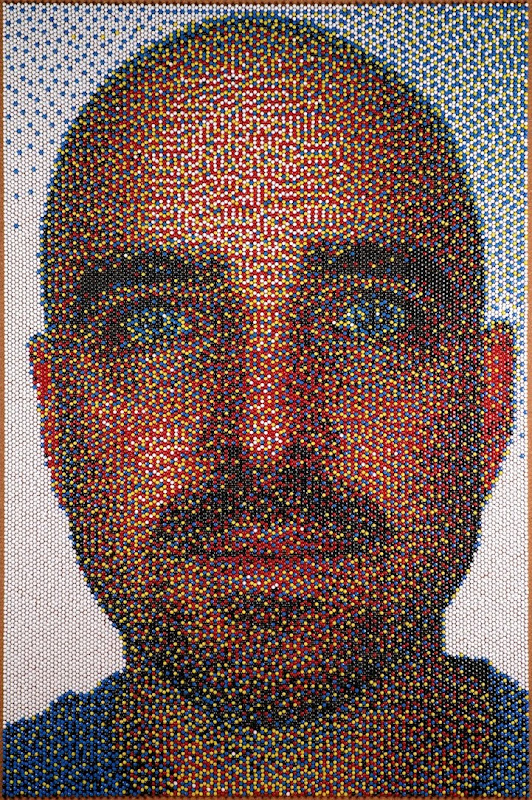 Simply Creative: Push Pin Art by Eric Daigh