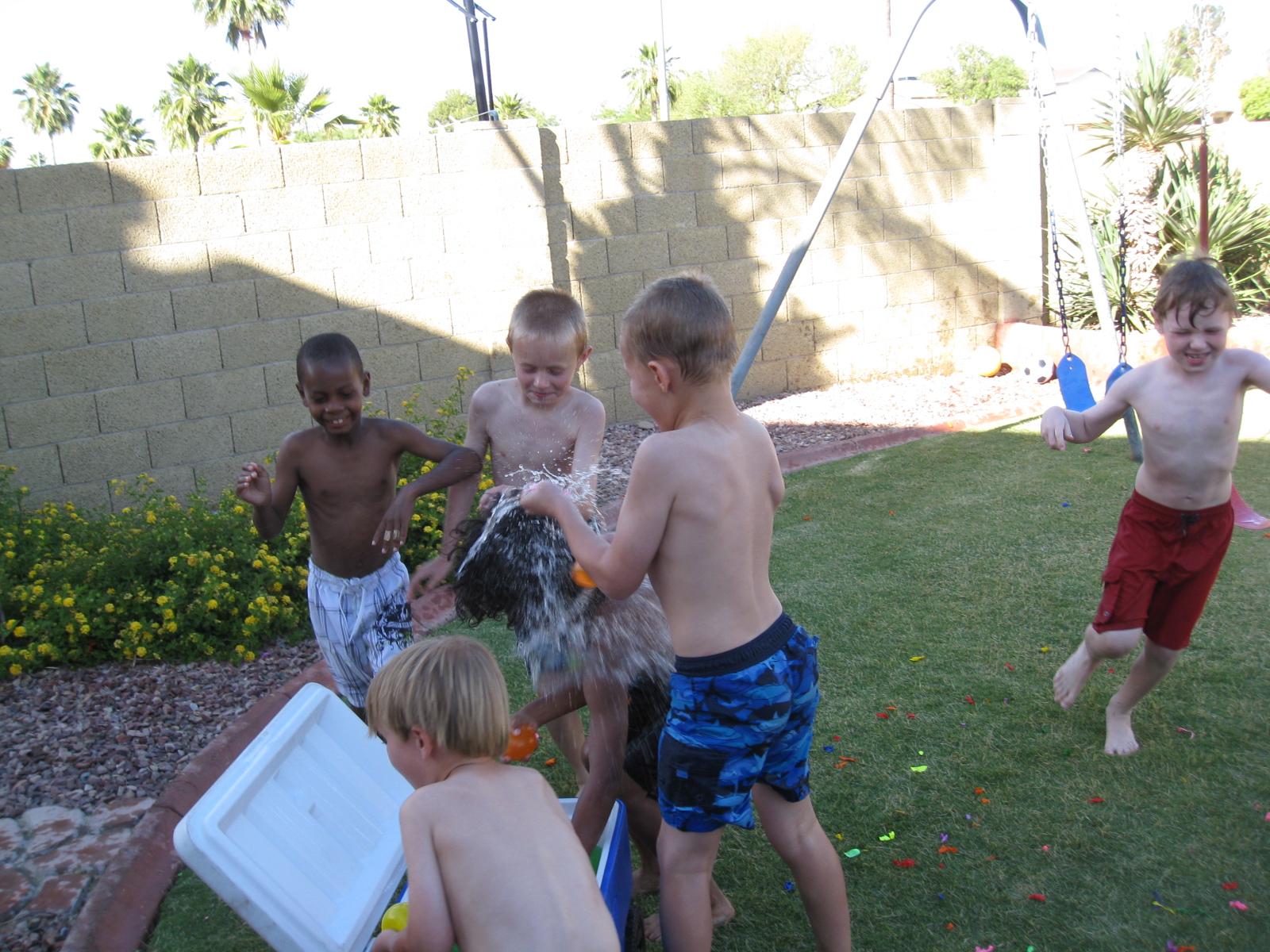 The Munier's page: End of 2nd grade pool party
