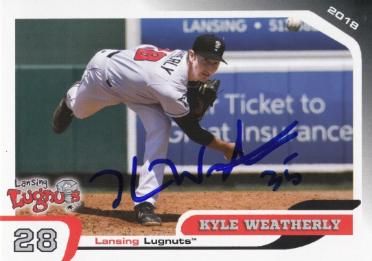 Daily Autograph: Kyle Weatherly