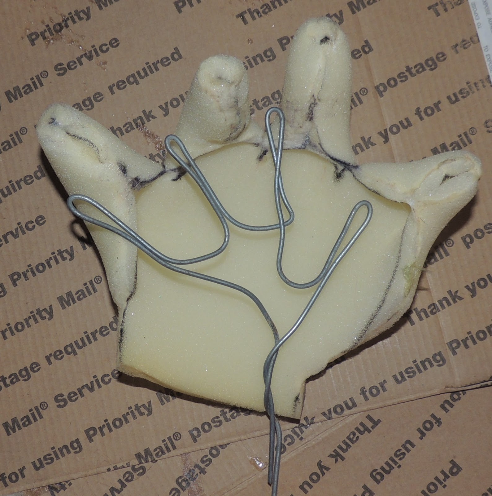 PuppetSmith Arts: Sculpted arms and hands