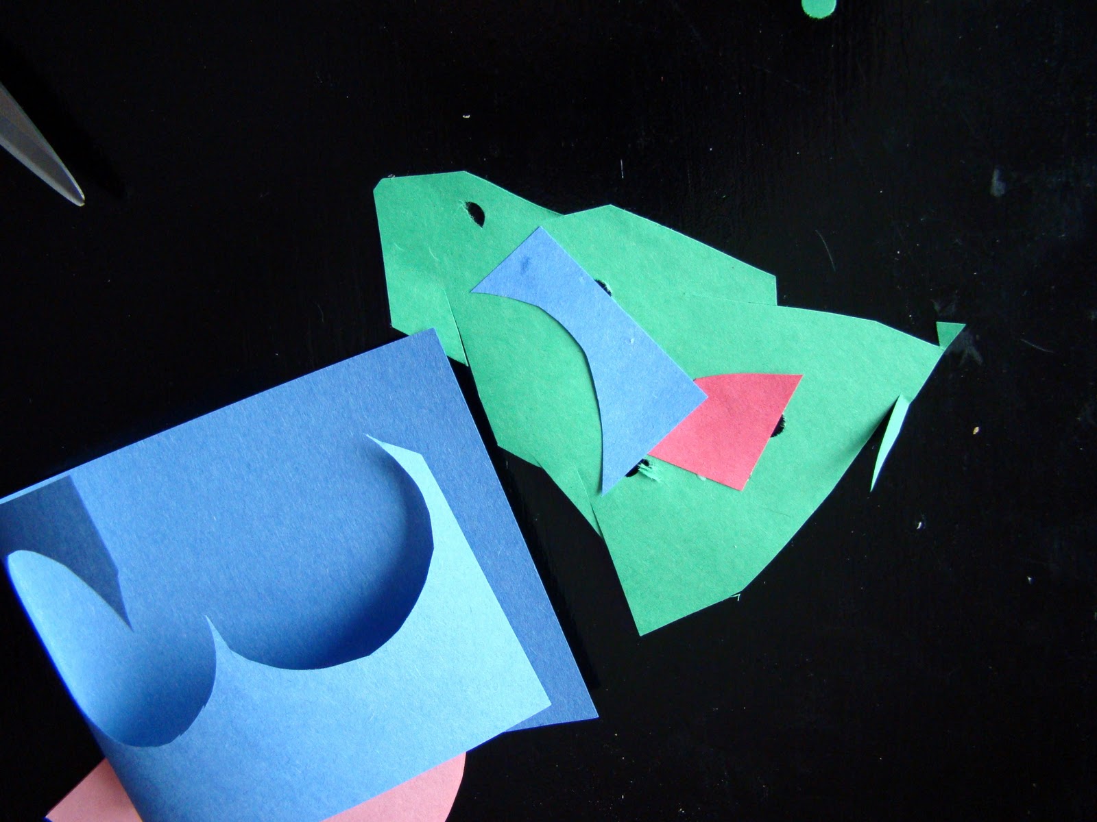 Paper Punch Trees ~ Reading Confetti