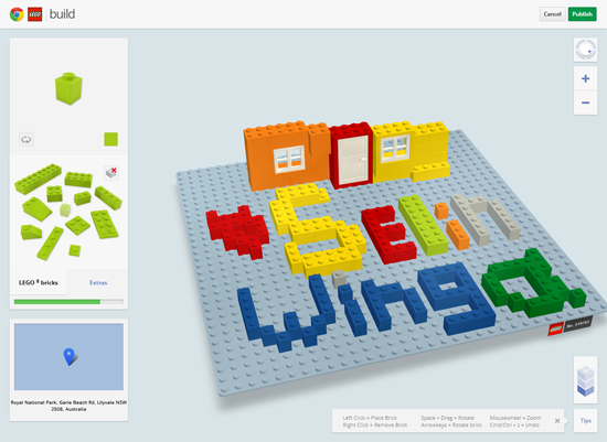Build Your LEGO with Google Chrome!
