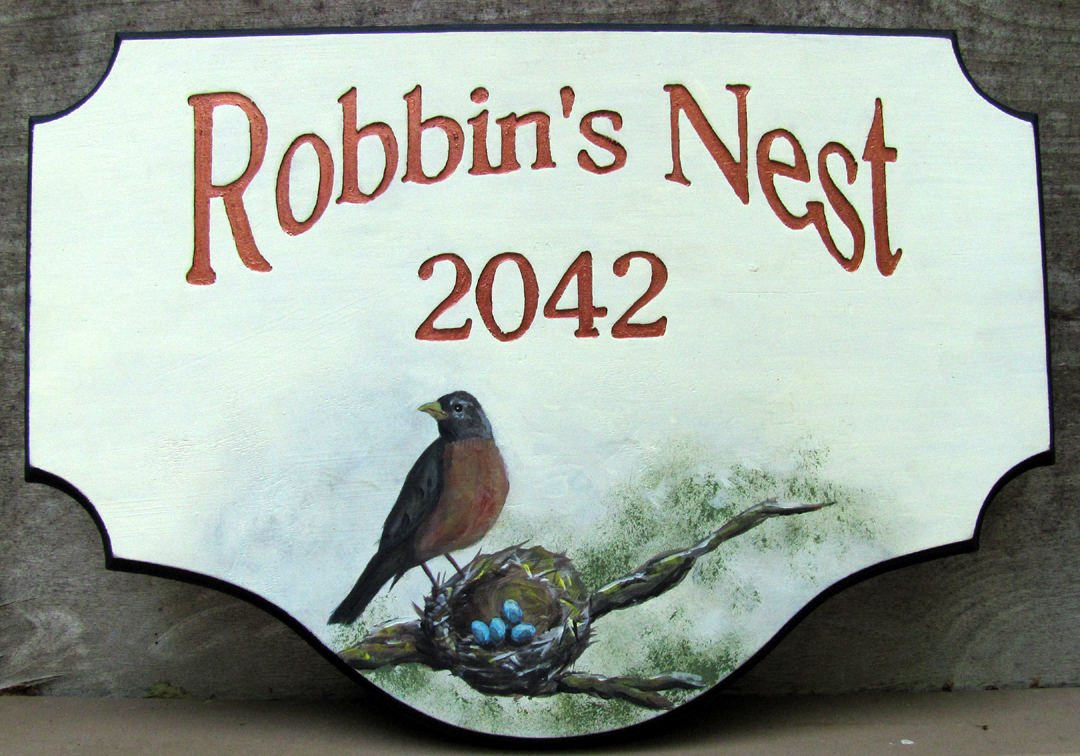 Hand Carved and Gilded House Signs Blog