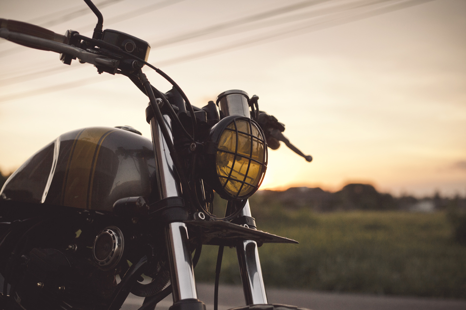 Yamaha Scorpio: Balinese Street Tracker - Cafe racer, scrambler and ...