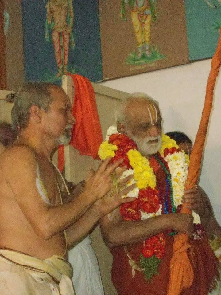 Hayagriva thiruvaradhanam and Mangalashasana at Andavan Ashram by ...