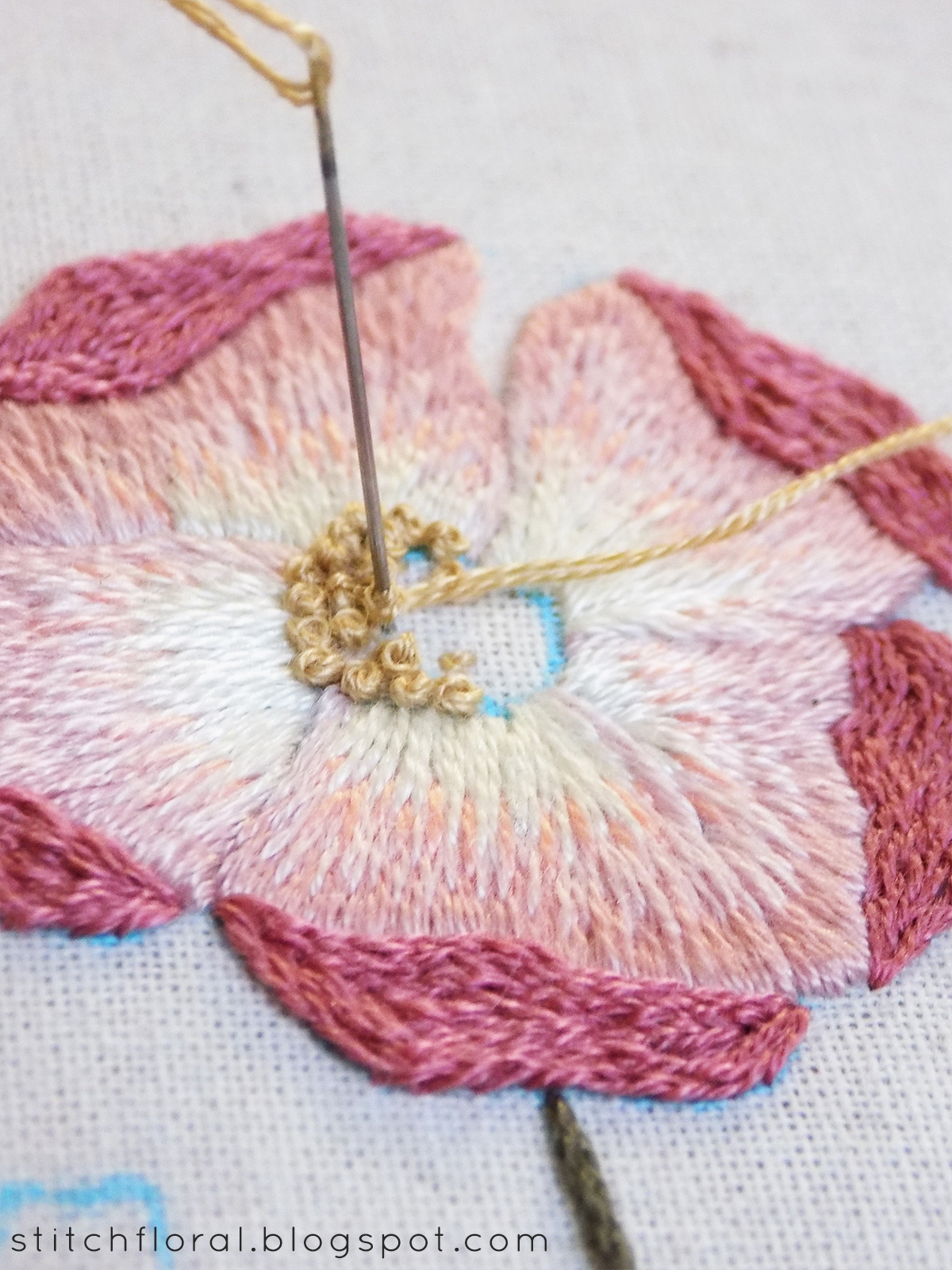 Cecelia Rose Stitch Along: Part 3, Final - Stitch Floral