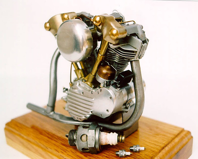 Miniature Knucklehead Engine Built For Show And Go - Rusty Knuckles ...