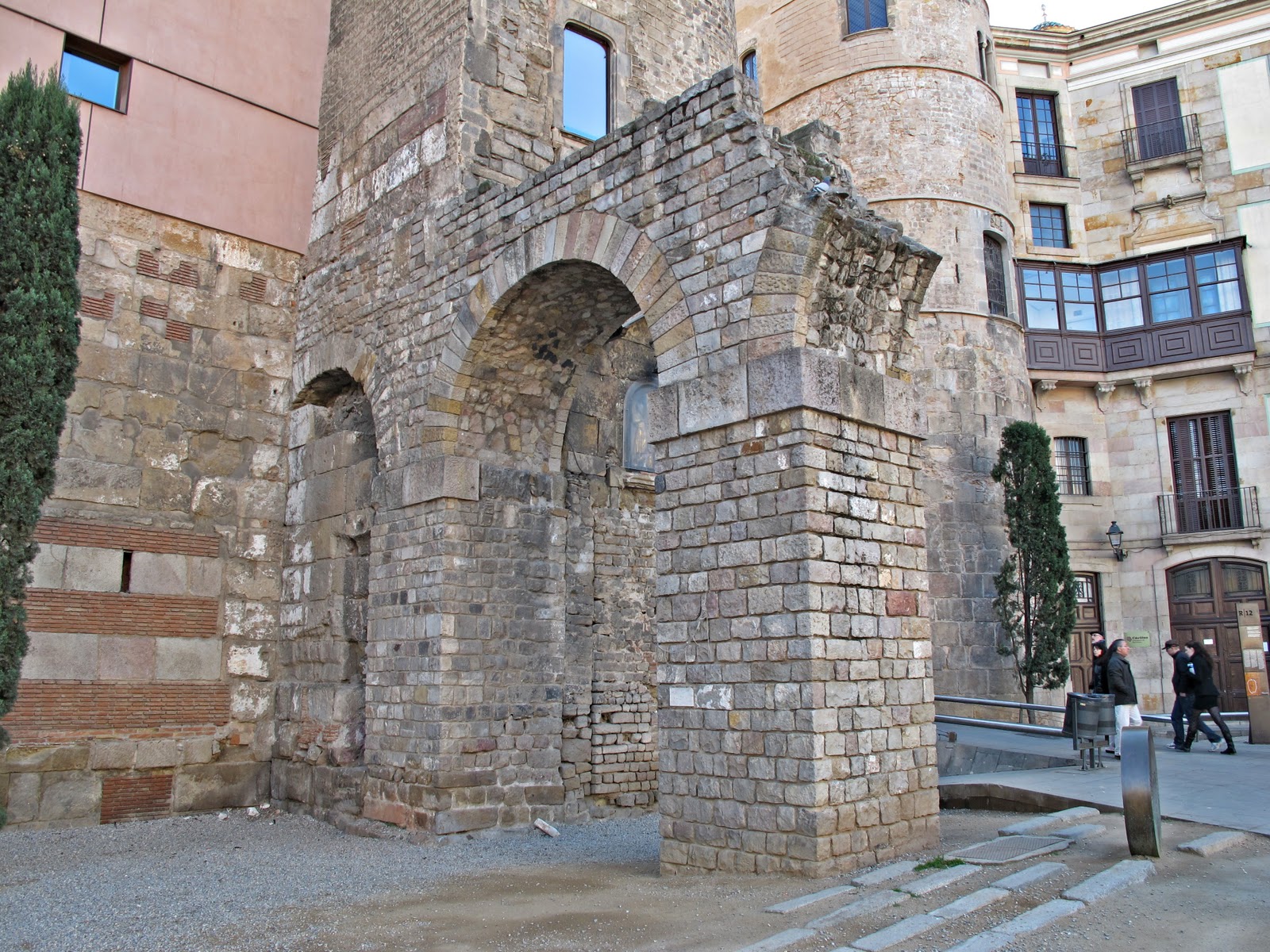 Barcino (Barcelona): El acueducto