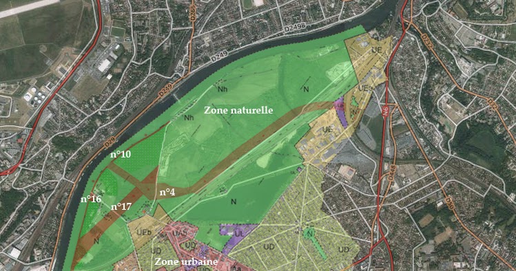Les emplacements réservés