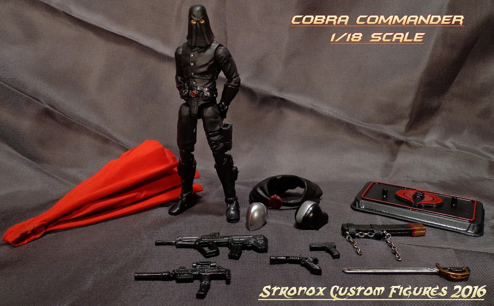 Stronox Custom Figures: GI Joe: Cobra Commander