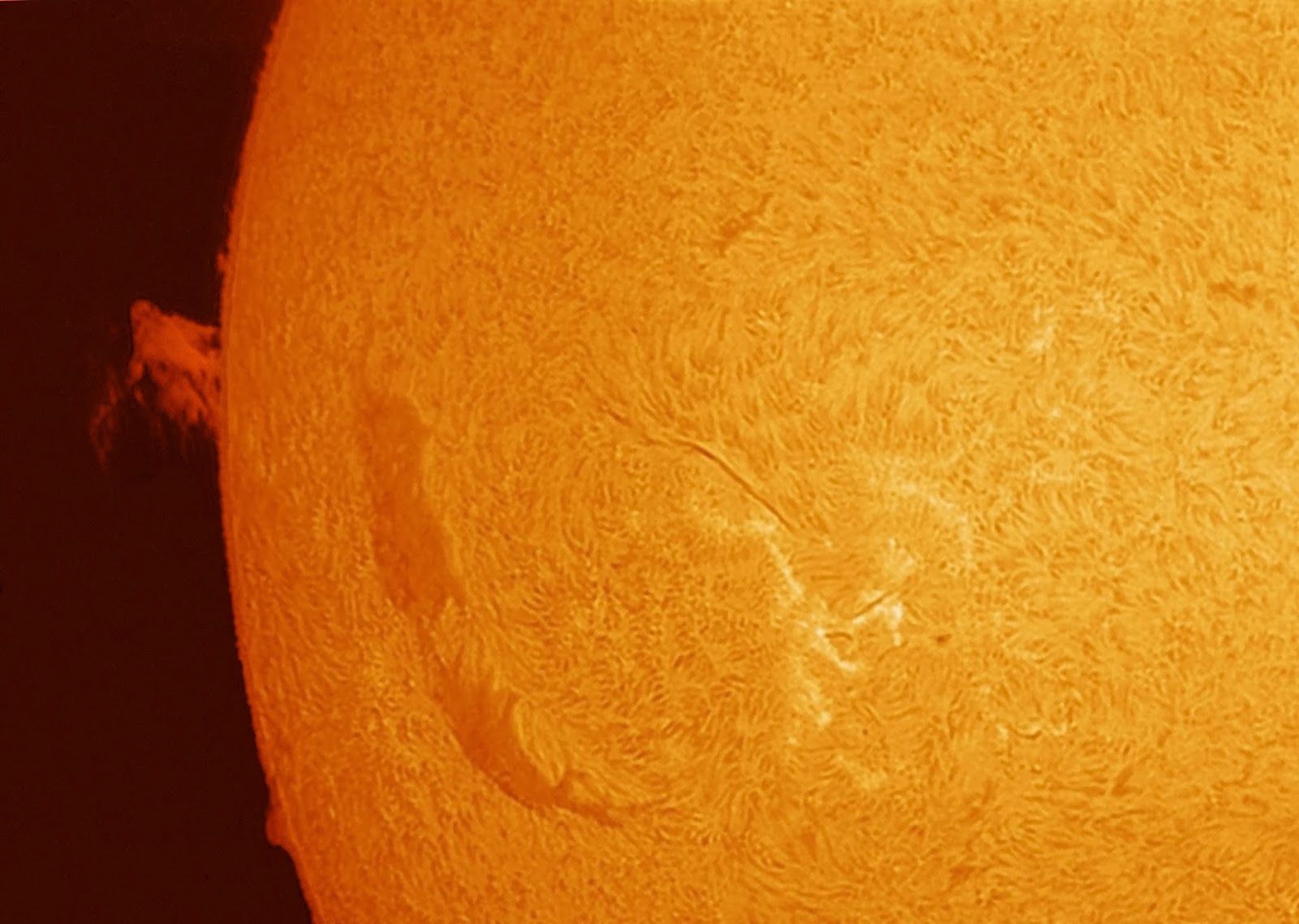 Astromenorca: Cromosfera solar.