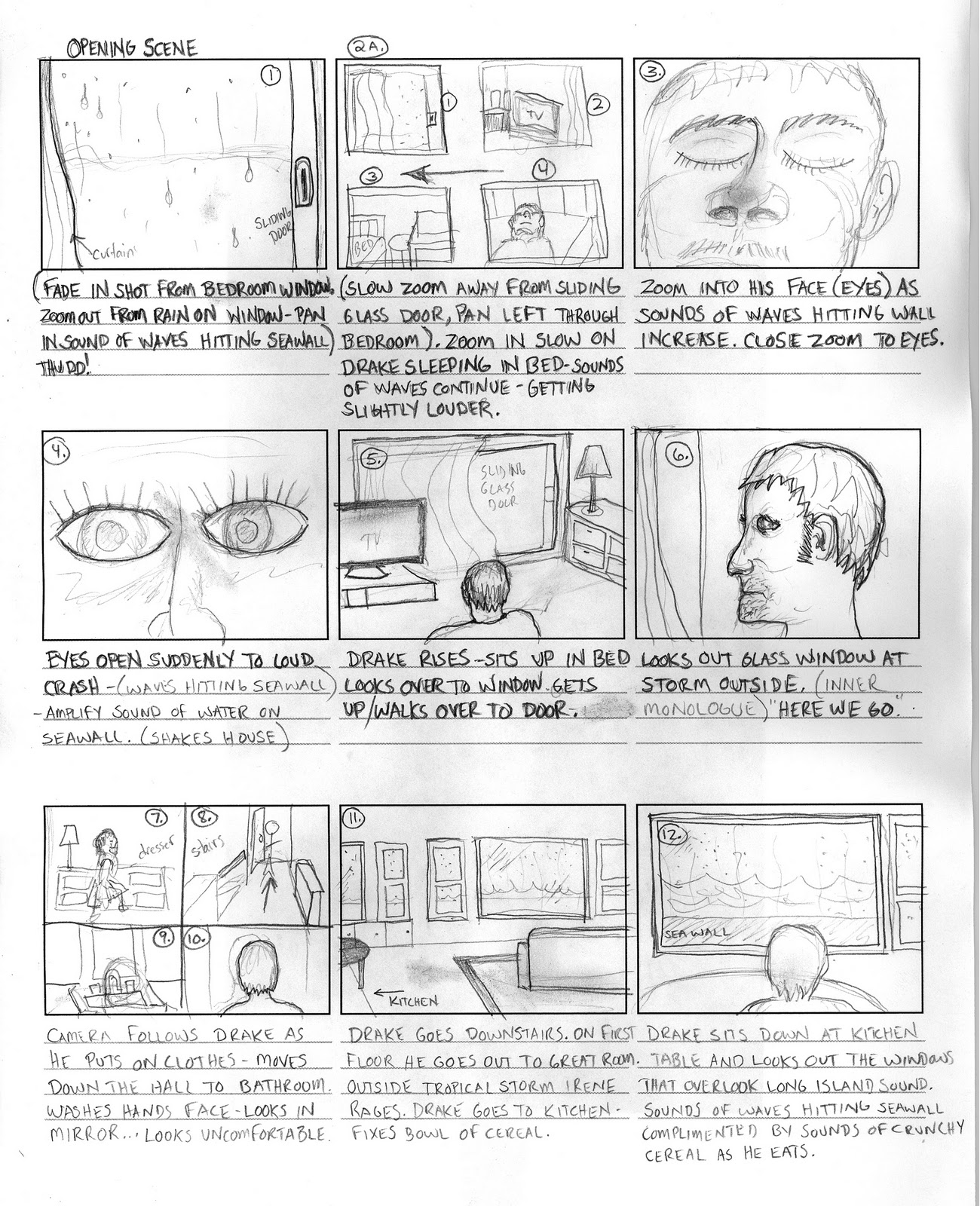 The Power of Nature: StoryBoard