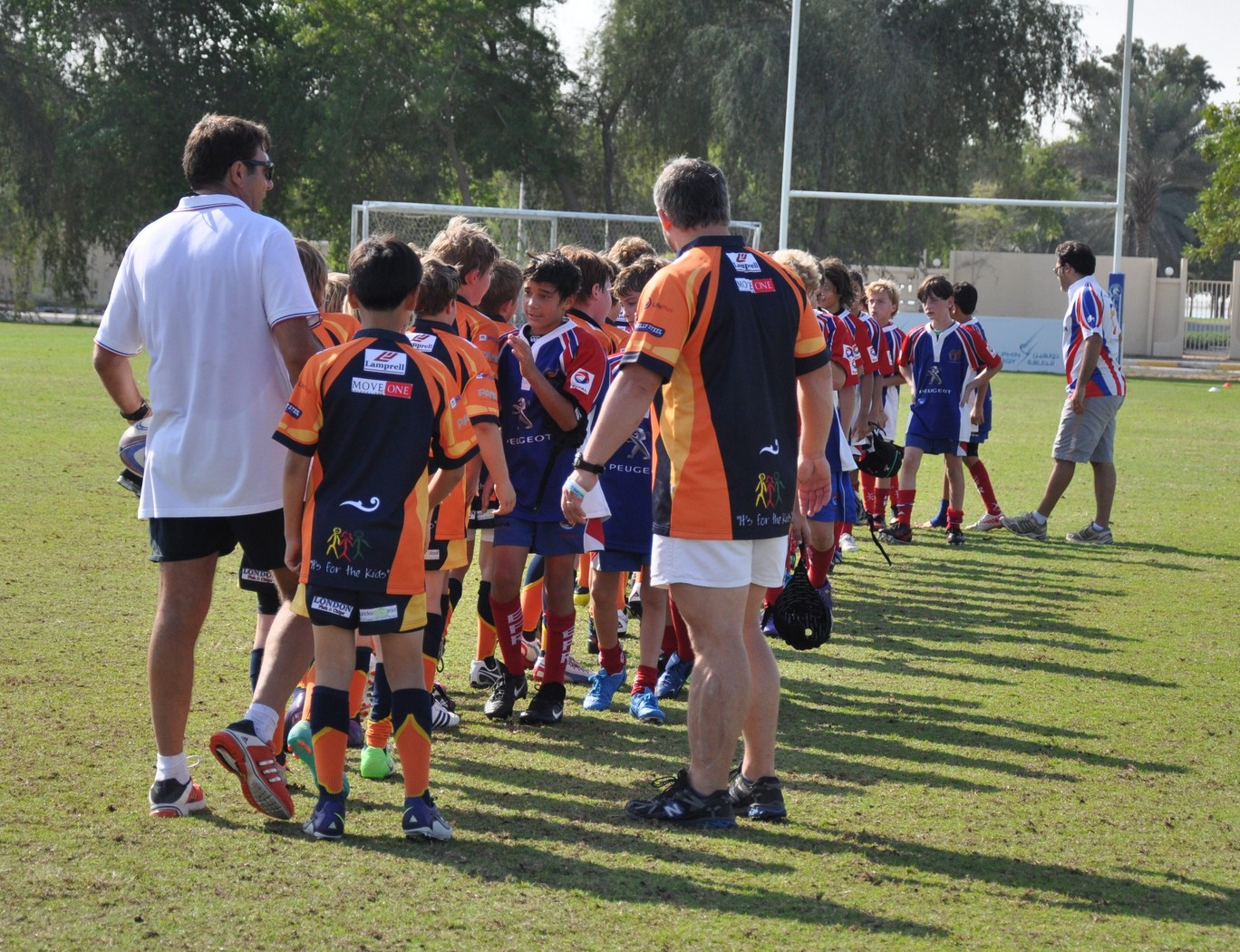 (2) Sous le soleil de....: Rugby EFR Abu Dhabi contre Arabian knights