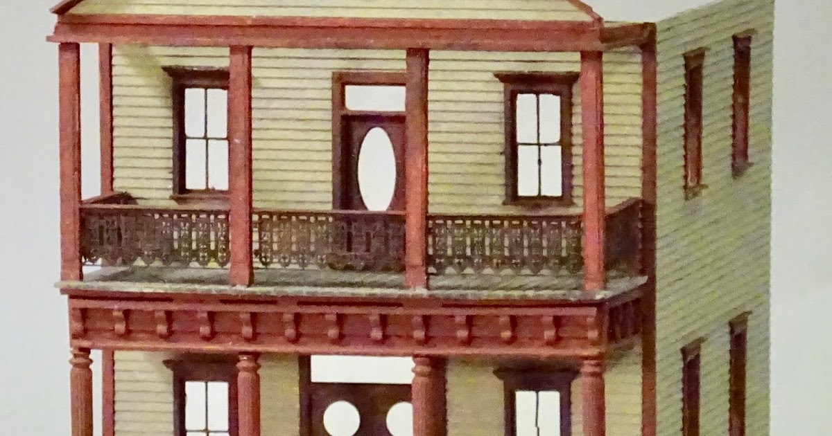 Model Railroad Minutiae: Victorian house model progress