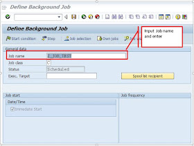 SAP: How to create Job Steps SM36 SAP