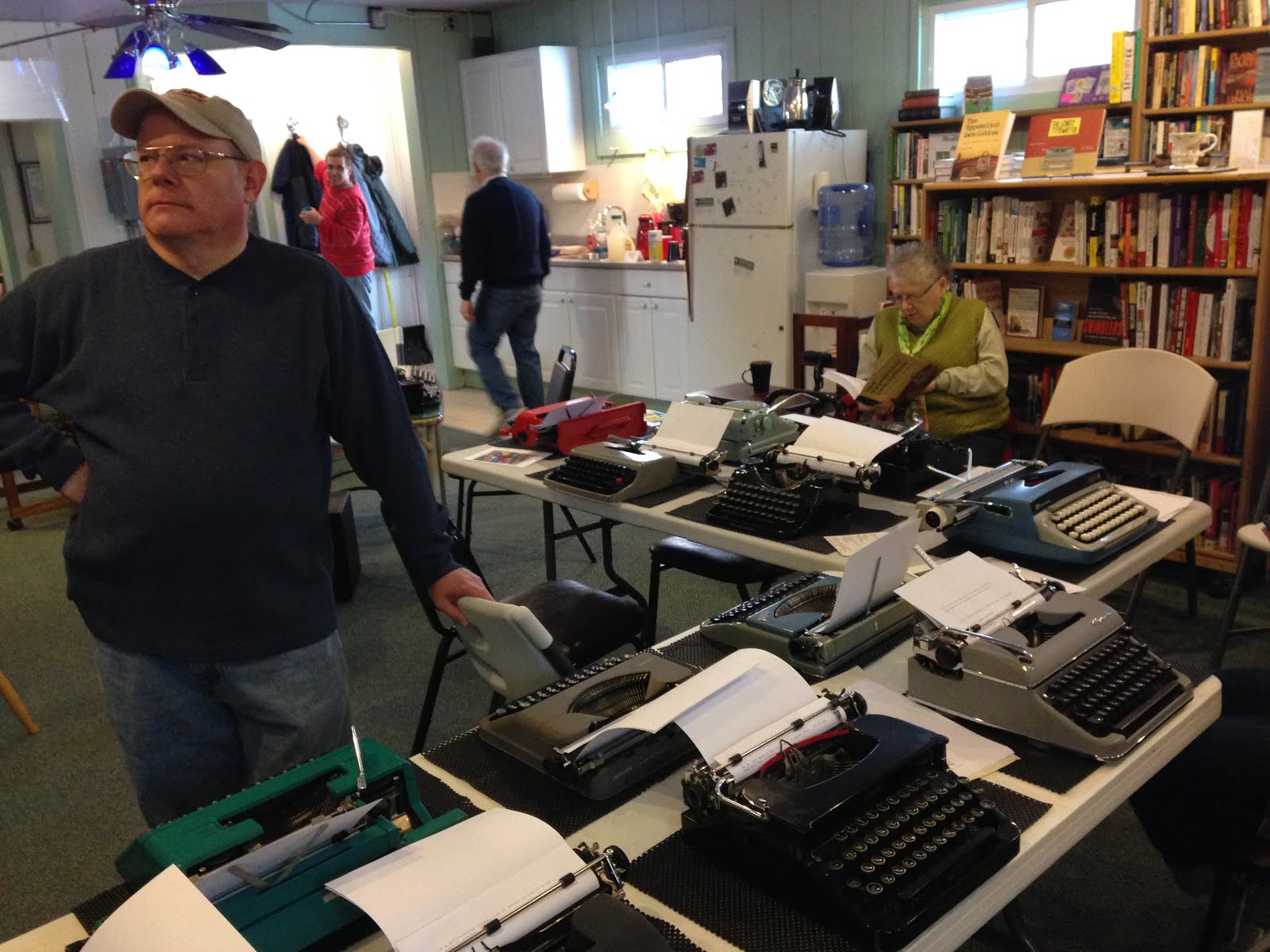 Happenings in DC and Michigan/ /THE TYPEWRITER REVOLUTION