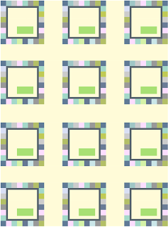 Plum and June: patchwork frames quilt pattern and tutorial