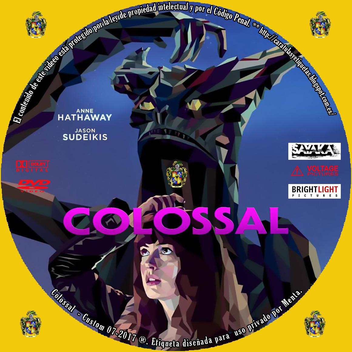 Caratulas y etiquetas: Colossal