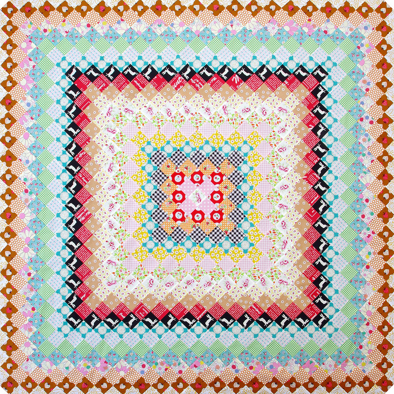 Giant Granny Square Quilt ~ Work in Progress | Red Pepper Quilts ...