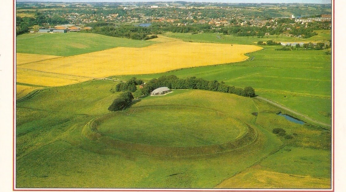 My UNESCO World Heritage Postcards: Denmark - Viking-Age Ring Fortresses