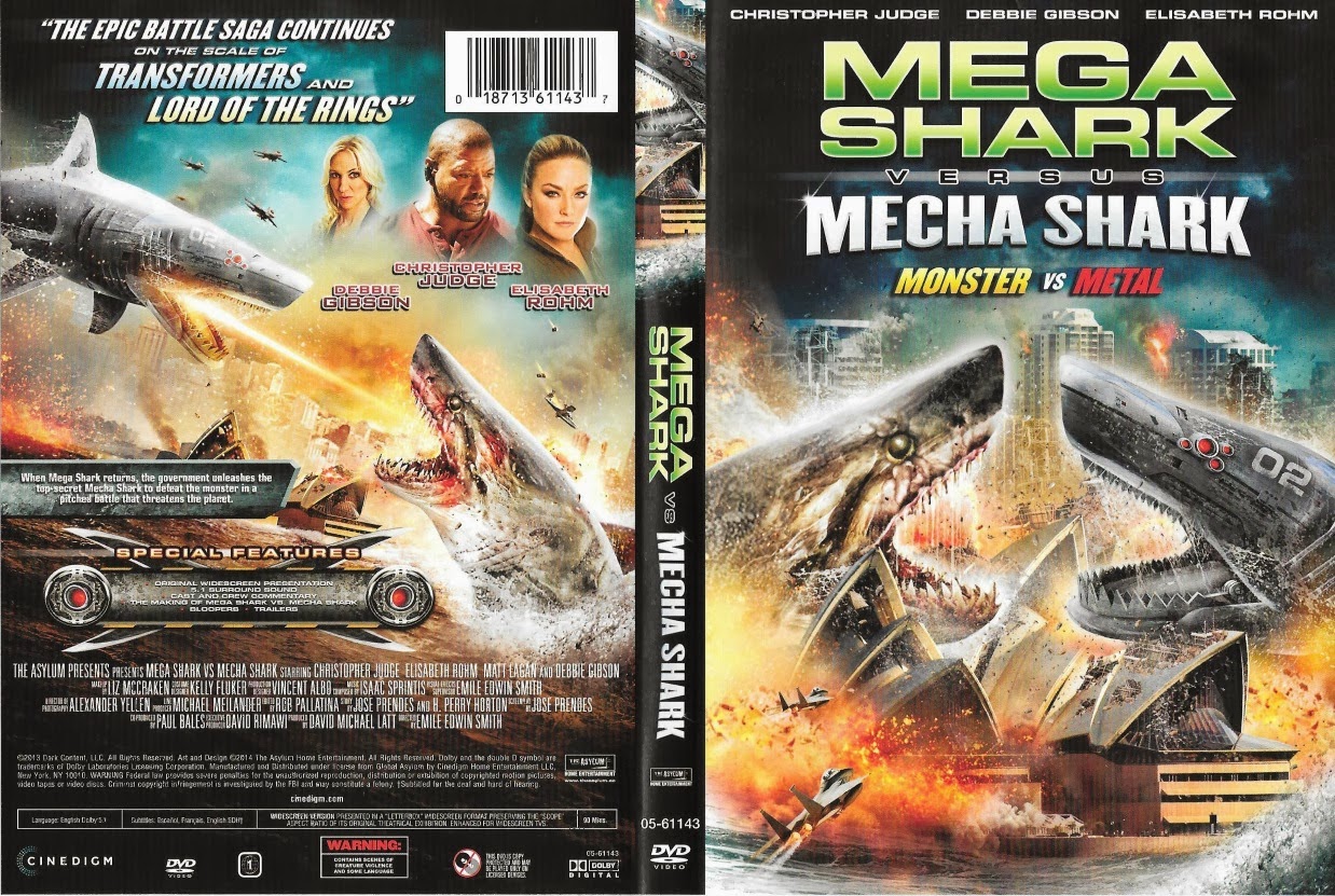 Todo El Terror Del Mundo: Mega Shark Vs. Mecha Shark (映画|メガ・シャークVSメカ ...