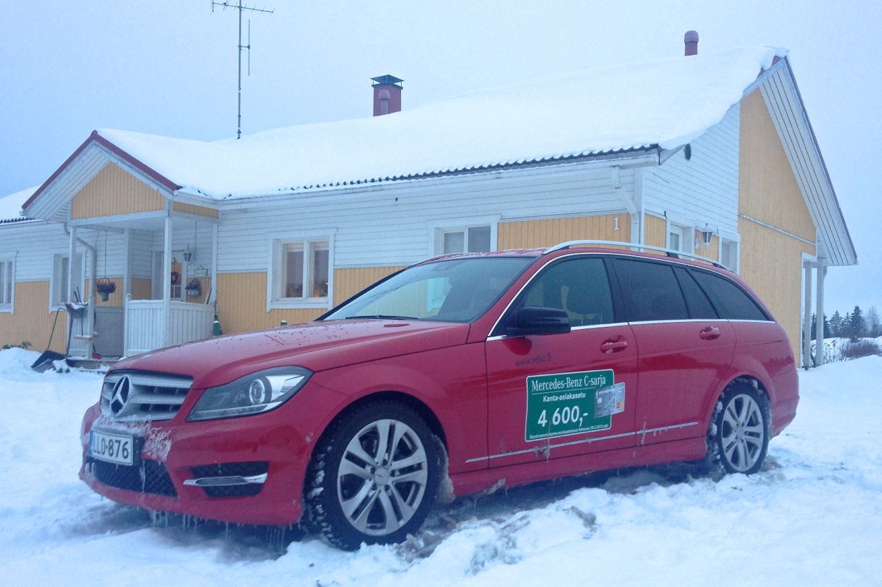 Positiivista ajattelua opettelemassa: Koeajettu: Mercedes-Benz C 180 CDI