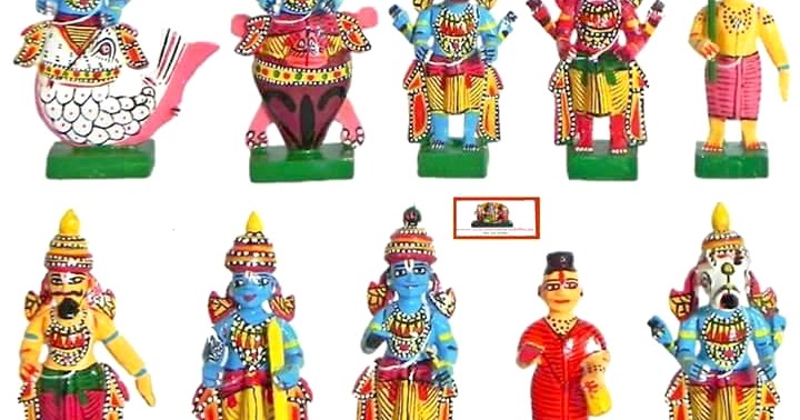 www.sriramsamruddhigreen.com: RAMA Avatar - Dasavataram - kondapalli dolls