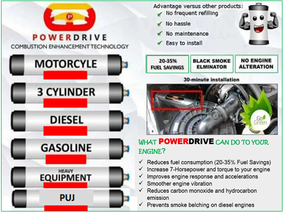 POWERDRIVE COMBUSTION ENHANCEMENT TECHNOLOGY: WHAT POWERDRIVE CAN DO TO ...
