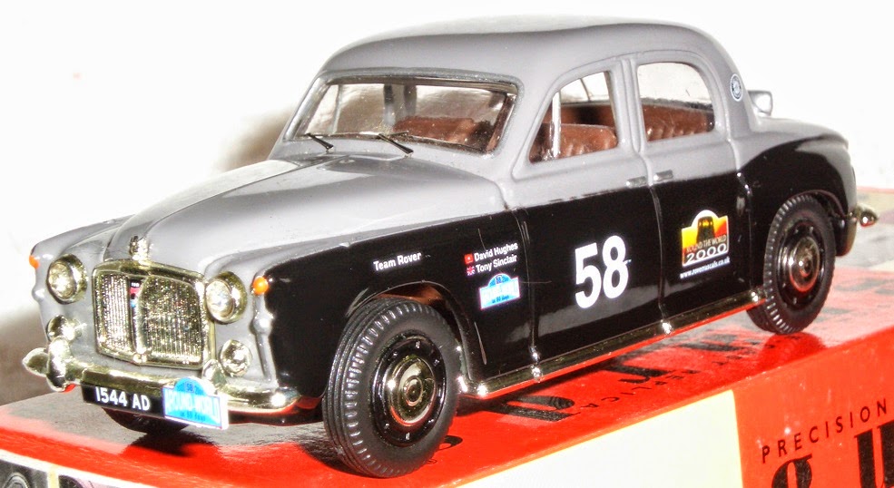 ModelMadnessUK: VANGUARDS - Rover P4 Round the World Rally