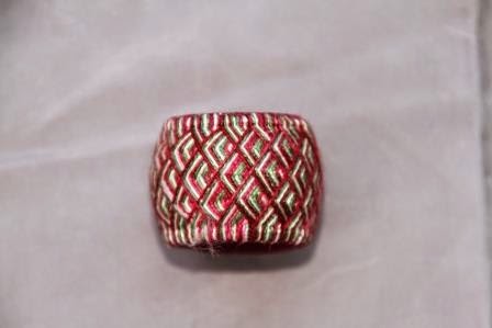 threads: a few simple models and design for embroidered rings