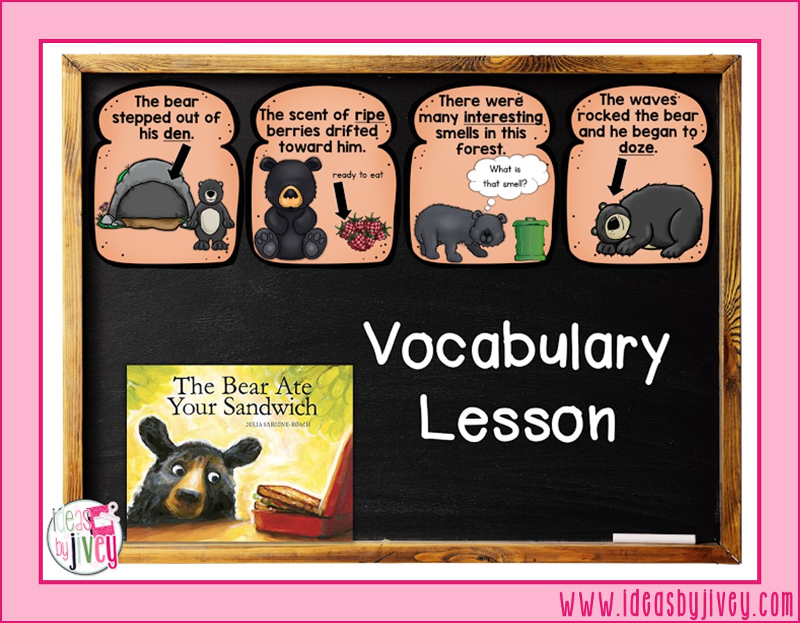 Strategies at Work: The Bear Ate Your Sandwich (K-2) - Ideas by Jivey