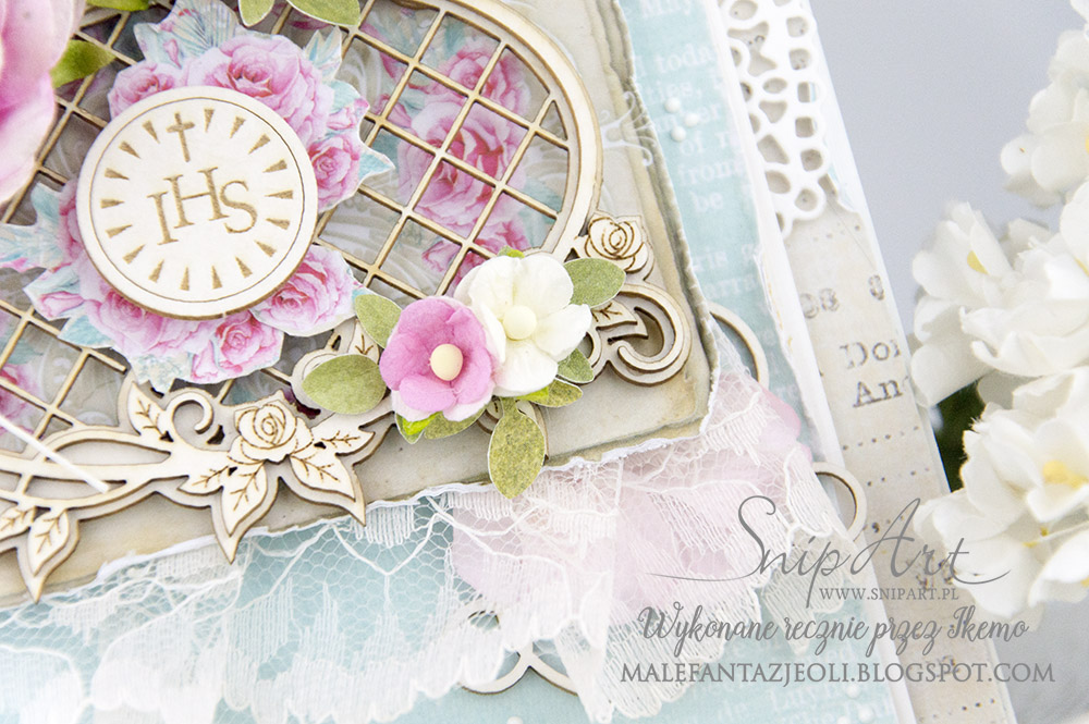 Male fantazje Oli: DT Snip Art - Kartka komunijna KURS / Tutorial for ...