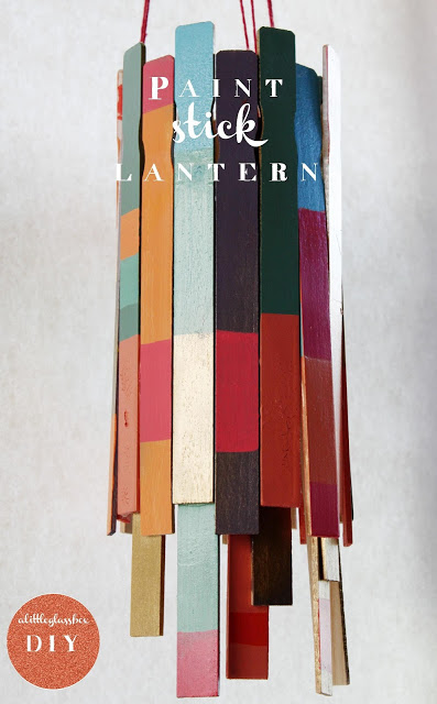 20 Fun DIY Paint Stick Crafts | The Cottage Market