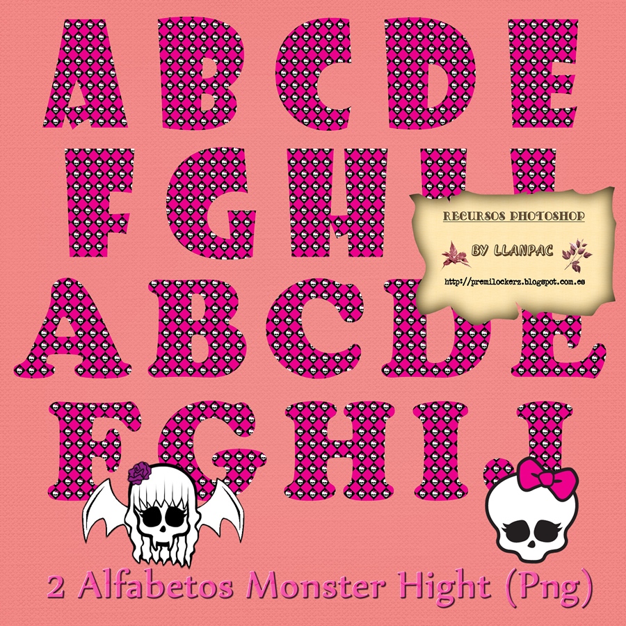 Abecedario monster high - Imagui