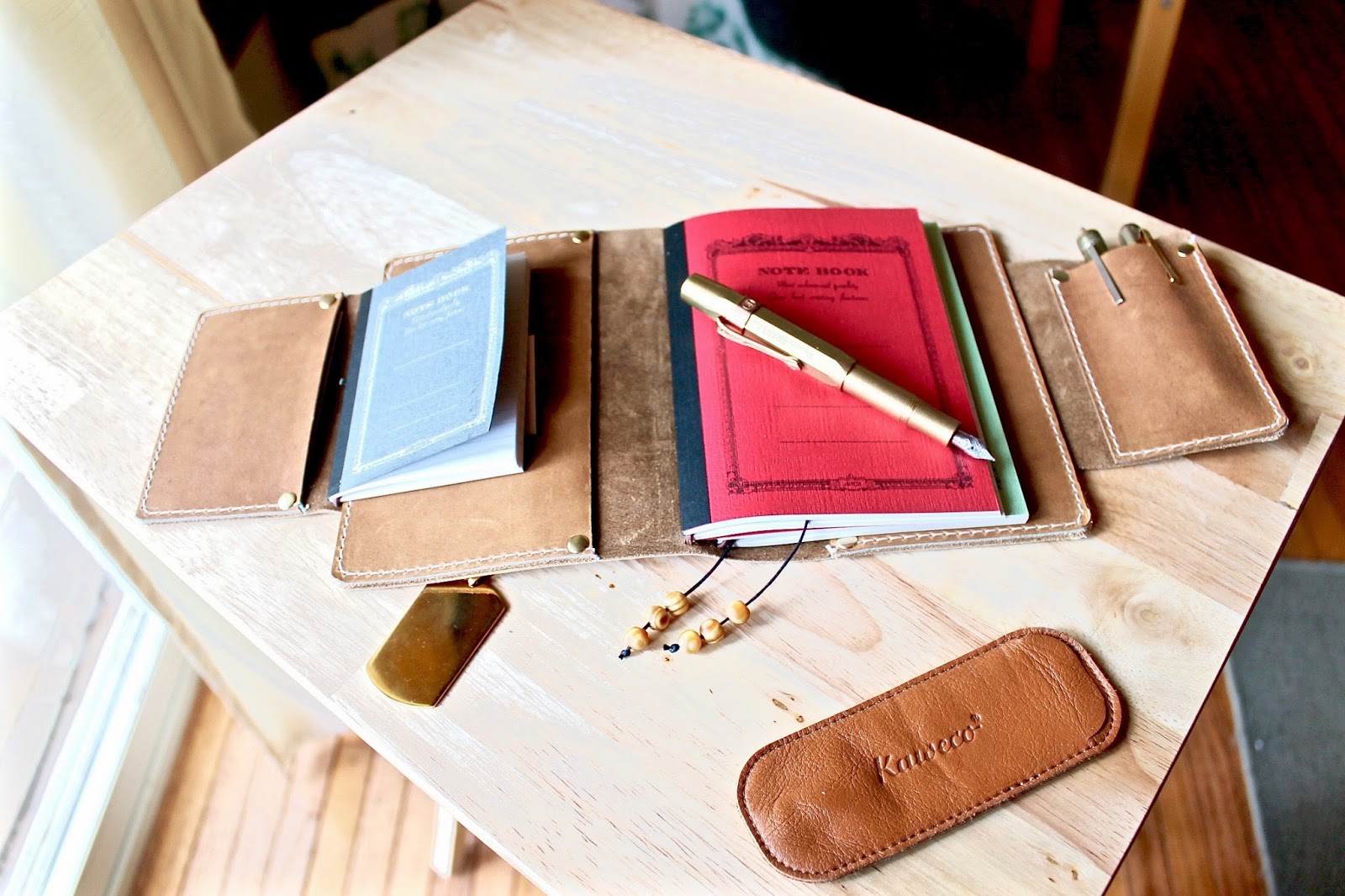 ZenKraft Traveler's Notes: ZenKraft Desert Fox A6 X-Treme BI-Fold Notebook