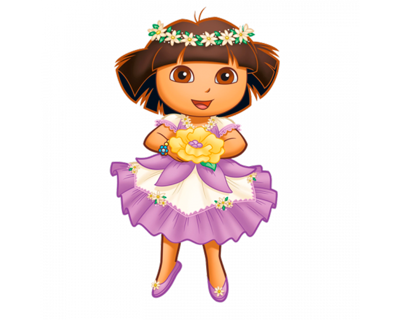 Cartoon Characters: Dora The Explorer (PNG)