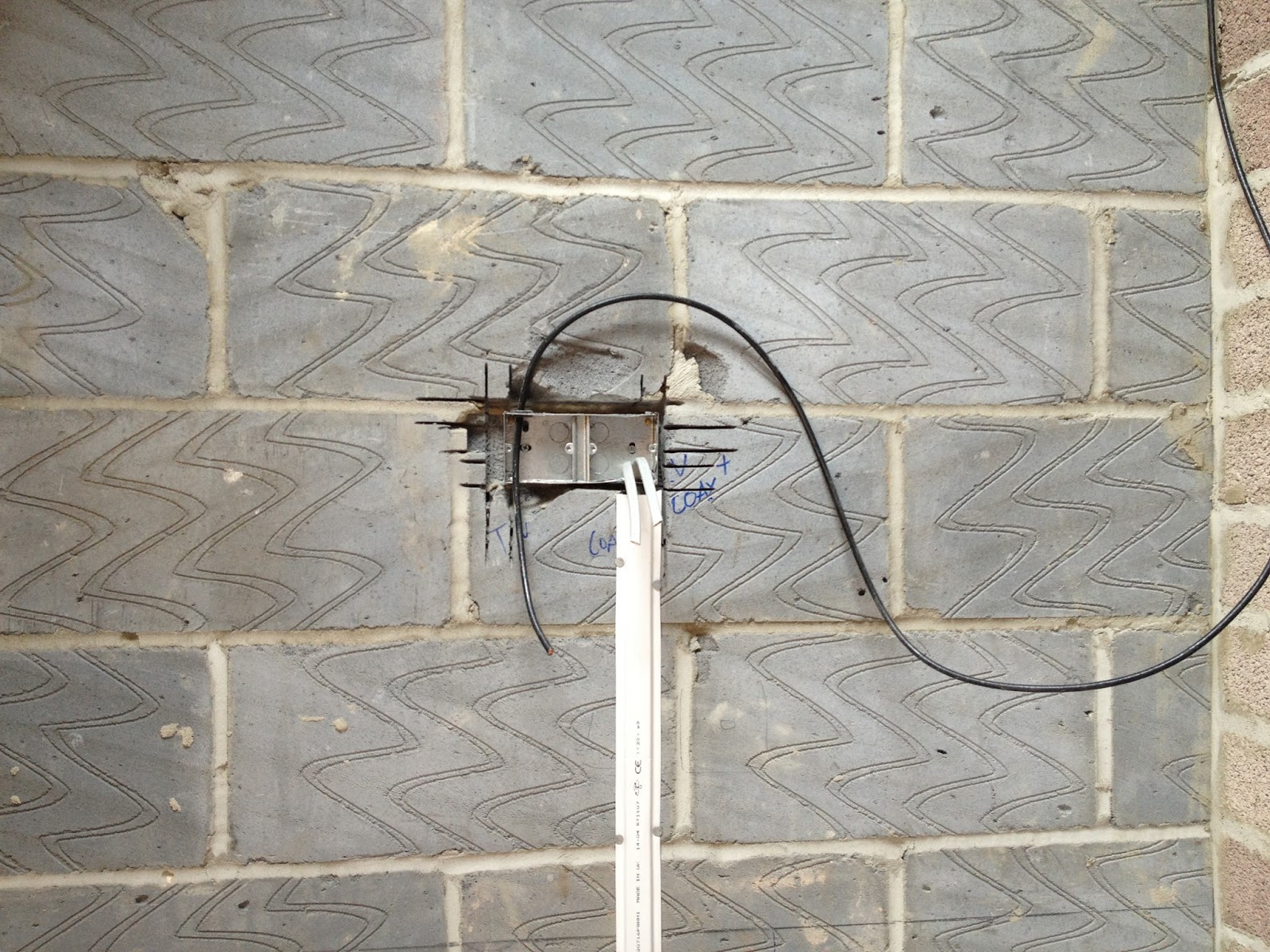 The Mallow House Extension: Planning the electrics and plastering the ...