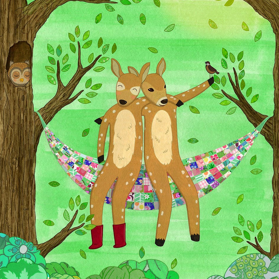 Lucy Farfort Illustrator: Deer Friends