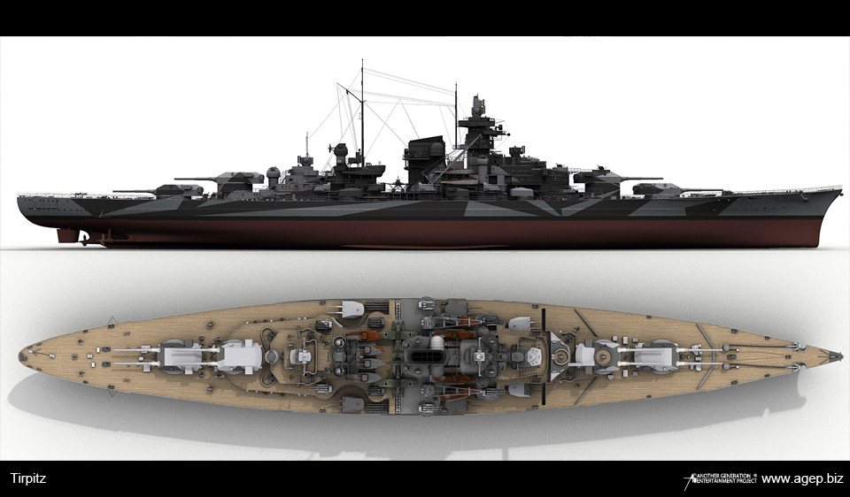 Naval legend: Tirpitz