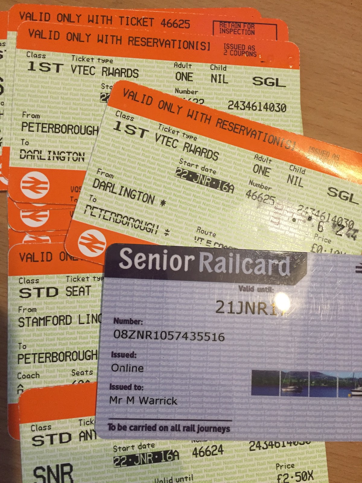 mwtrips - Mark's Rail Adventures: First Class Rail Travel